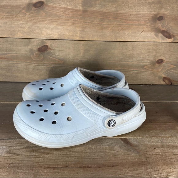 CROCS | Shoes | Crocs Classic Womens Size 9 Shoes Blue Slip On Comfort ...